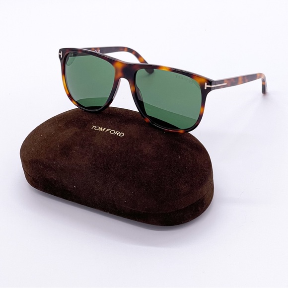 Tom Ford | Accessories | New Tom Ford Unisex Green Havana Oversized ...